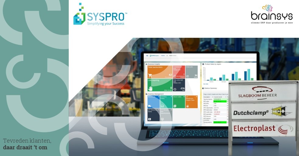 Slagboom Beheer is live met Syspro | Syspro ERP | BrainSys